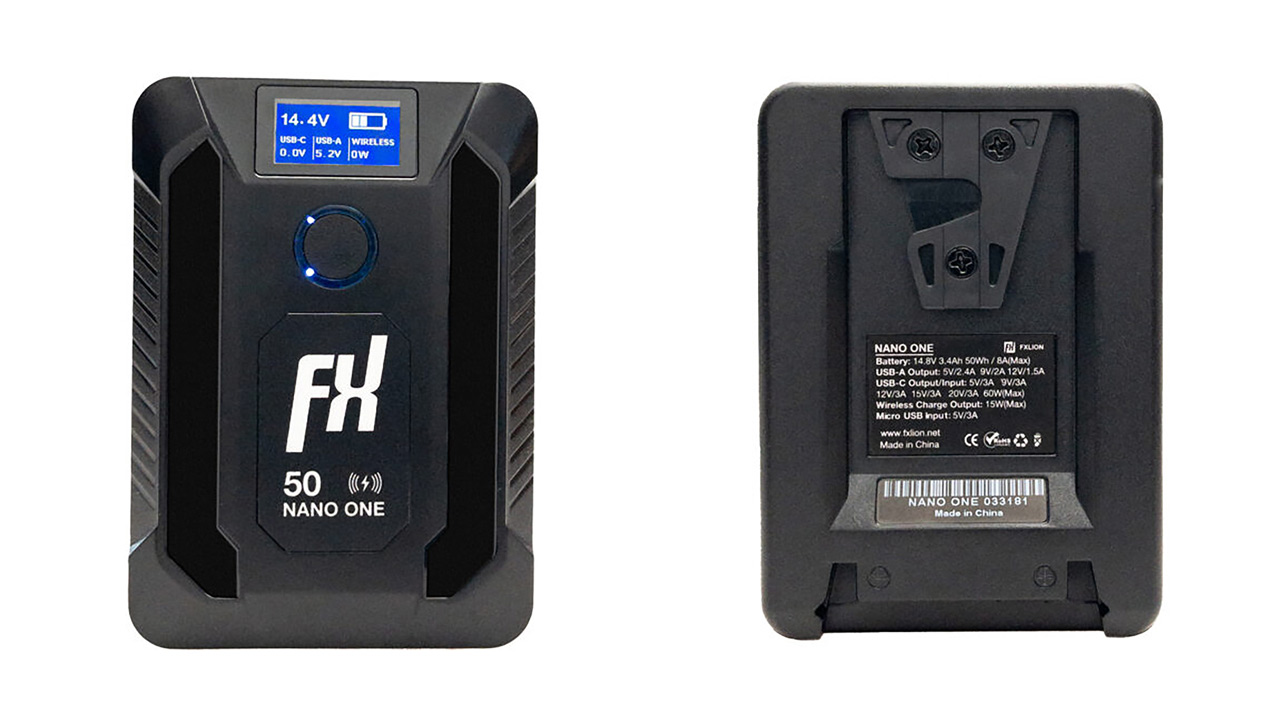 FXLION NANO WIRELESS V-Mount Battery Unveiled - PRONEWS